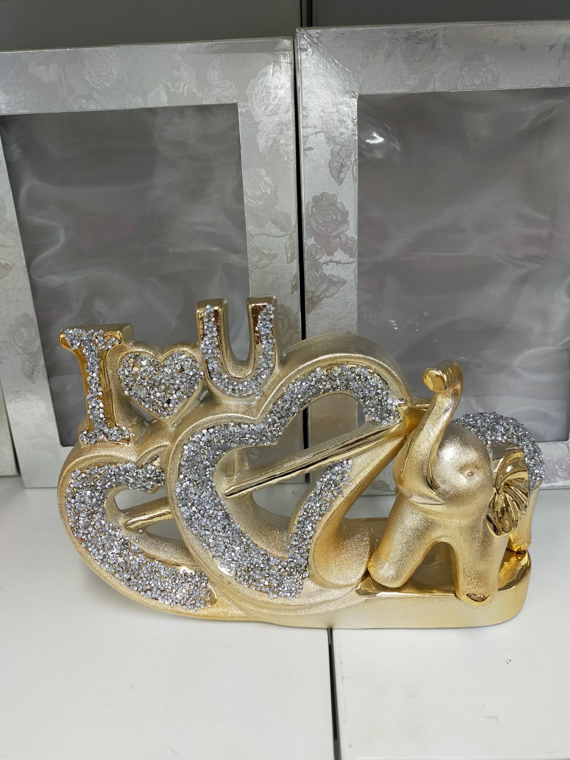 Love you hart olifant goud - SLS Verlichting